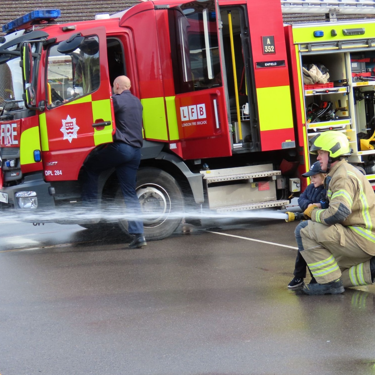 Chesterfield Primary School - London Fire Brigade visit to EYFS